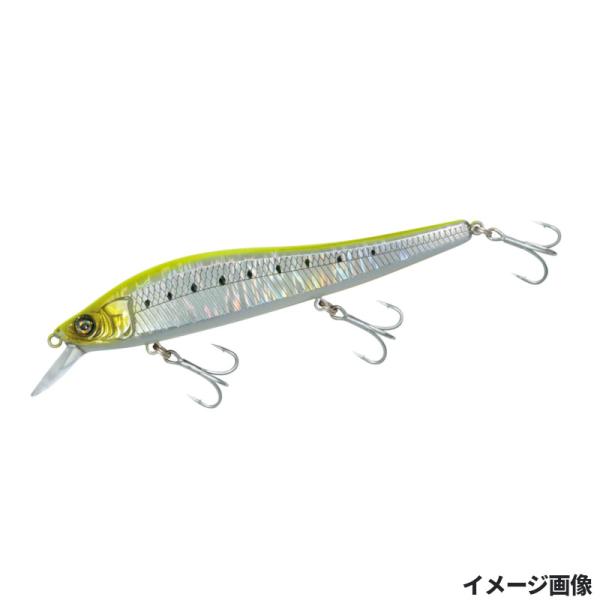 マグプロダクツ  【強フラッシングジャーク】フラットサイドボディに施されたホログラムが強烈にフラッシングアピールしながら、幅のあるダートと不規則なパニックアクションを演出。フィッシュイーター達を狂わせます。 【ぶっ飛び重心移動システム】タン...