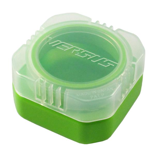 明邦化学工業  ●セット商品/付属品：インデックスシール ●カラー:クリア/ライトグリーン ●サイズ:60×60×35mm ●収納目安:2インチワーム対応 ●素材1:(本体)ポリエチレン ●素材2:(キャップ)ポリプロピレン|【明邦化学工業...