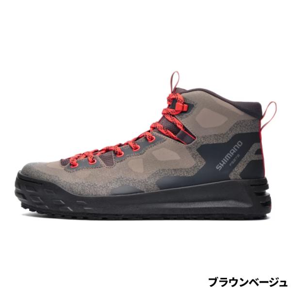 シマノ  ●カラー:ブラウンベージュ ●サイズ:24.0cm ●サイズ（詳細）1:参考重量 543g(26cm) ●ソールタイプ:ビブラム ●ジオロック交換ソール対応サイズ:S ●ジオロック交換ソール対応種類:A|ジオロックシステム(Aタイ...