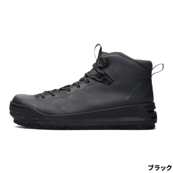 シマノ  ●カラー:ブラック ●サイズ:26.0cm ●サイズ（詳細）1:参考重量 540g(26cm) ●ソールタイプ:カットラバーピンフェルト ●ジオロック交換ソール対応サイズ:L ●ジオロック交換ソール対応種類:A|ジオロックシステム...