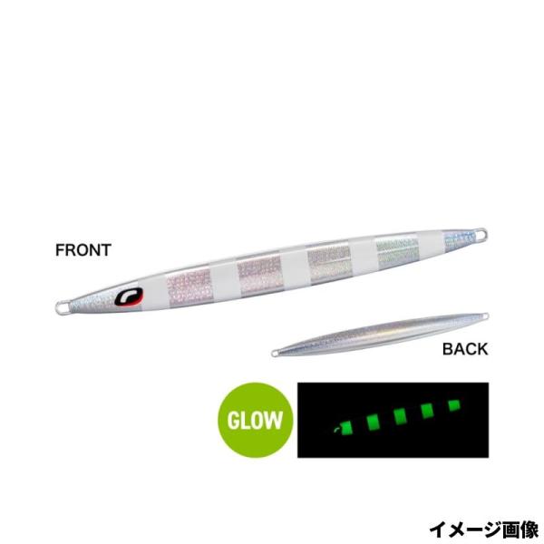 シマノ オシア  ●カラー:008 Sゼブラグロー ●サイズ:250g ●全長:248mm ●自重:250g ●タイプ:シンキング ●釣り方、フィールド:ソルトルアー（オフショア）|抜けが軽く、ワイドなローリングフォールで幅広いターゲットに...
