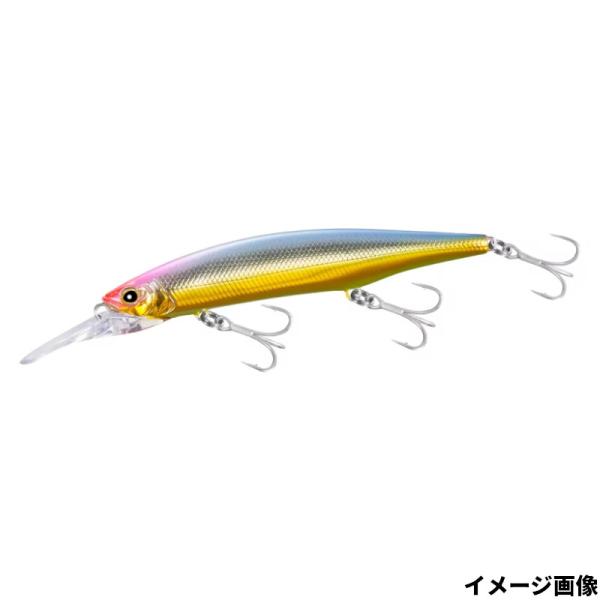 シマノ オシア  ●カラー:002 エッジパールゴールド ●全長:95mm ●自重:12g ●タイプ:シンキング ●フック:#8×3 ●釣り方、フィールド:ソルトルアー（オフショア）|MD ザンバーノ SW 95Sは、ソルトウォーターのさま...