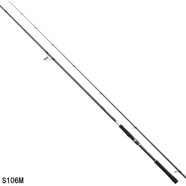 シマノ  【S106M】SEABASS、SURF&amp;LIGHT SHORE JIGGING遠投性能を特化させた106レングス。ランカーシーバスや良型ヒラメ、ライトショアジギングの青物、海のトラウトなどの攻略に適したアイテム。10〜15...