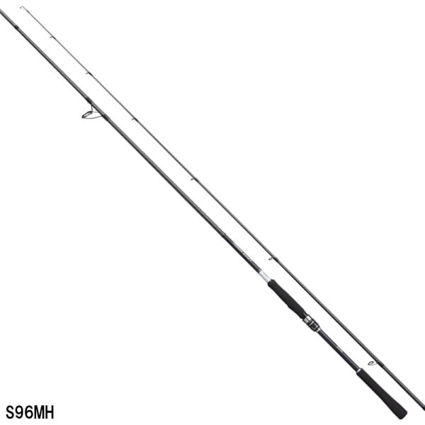 シマノ  【S96MH】SEABASS、SURF&amp;LIGHT SHORE JIGGING操作性重視のストロングロッド。12〜17cmクラスの中〜大型ミノー、重量級バイブレーション、50gまでのトッププラグ、60gまでのメタルジグなど...