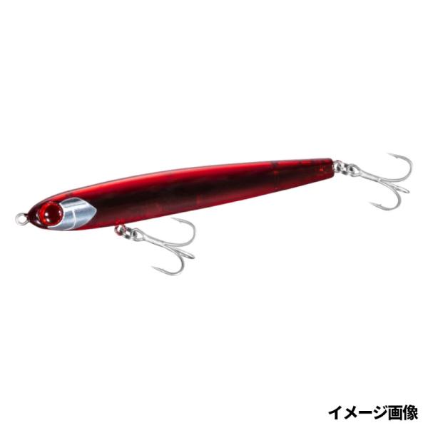 シマノ エクスセンス  ●カラー:019 バチレッド ●サイズ:100S ●全長:100mm ●自重:16g ●タイプ:シンキング ●フック:#5×2 ●釣り方、フィールド:ソルトルアー（ショア） ●代表対象魚:スズキ（シーバス・鱸）|水面...