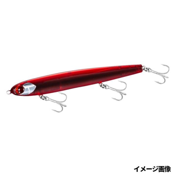 シマノ エクスセンス  ●カラー:019 バチレッド ●サイズ:125S ●全長:125mm ●自重:21g ●タイプ:シンキング ●フック:#5×3 ●釣り方、フィールド:ソルトルアー（ショア） ●代表対象魚:スズキ（シーバス・鱸）|水面...