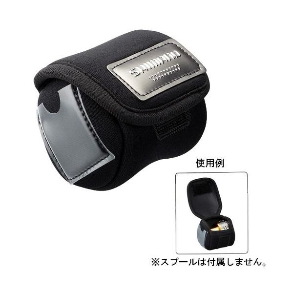 シマノ  【特長】●天面に番手を書ける。 ●対応サイズ：#1000-4000 ●環境美化協力商品 ●カラー:S ●サイズ:ブラック|大切なスプールをしっかりガード。 TKM-10-02-90