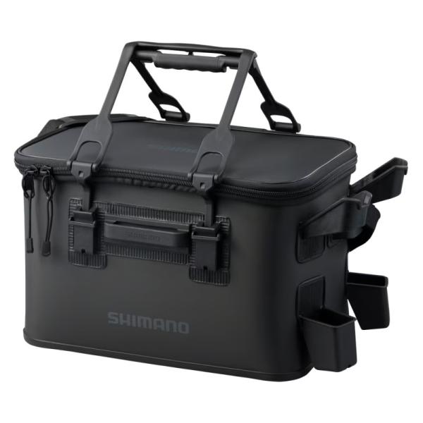 シマノ  ●カラー:ブラック ●サイズ:27L ●サイズ（詳細）1:27.5×43×27.5cm ●自重:2kg|ガチットハンドルを搭載し、ショルダーでも手持ちでも使えるタックルバックです。ロッドレストを2ヶ所に配置しています。 TKM-1...