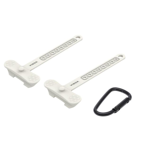 ビソア  特長・ブランクスへの負荷を軽減する干渉防止形状。セパレートグリップにおすすめ。 ・布製マジックテープタイプのロッドバンドよりも水に強く、劣化が少ないシリコーンタイプです。 ・クルっと巻いて留めるだけの簡単装着です。 ・未使用時は保...