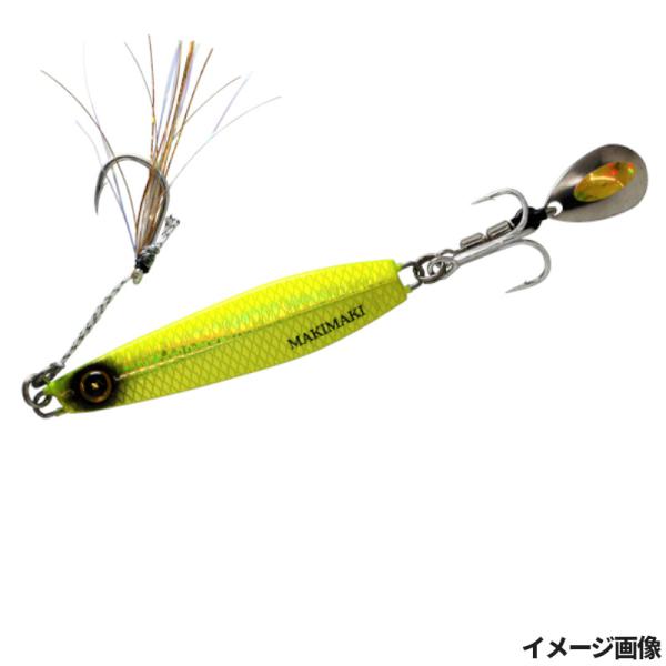 ●カラー:14.リアル魚鱗チャートゴールド ●サイズ:60g ●自重:60g ●釣り方、フィールド:ソルトルアー（ショア）|【ハヤブサ/HAYABUSA】ジャックアイシリーズ。巻くだけで釣れる、ただ巻き専用ジグ。マキマキは、「巻くだけで魚が...
