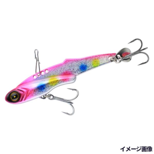 ●カラー:5 ケイムラピンクキャンディ ●サイズ:40g ●全長:80mm ●自重:40g ●入数:1個 ●釣り方、フィールド:ソルトルアー（ショア）|【ハヤブサ/HAYABUSA】2021年発売の「ジャックアイ マキマキバイブ」のダウンサ...