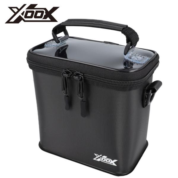 XOOX  【仕様】・インナーストッカーのフチには窪みがあり、ひとつテンヤのフックなどを掛けることが可能。樹脂製で汚れが付着した際も洗いやすい。 ・底面には丸洗いに便利な水抜き穴付き。 ・本体は紫外線に強く、汚れやにおいが付きにくいEVA素...