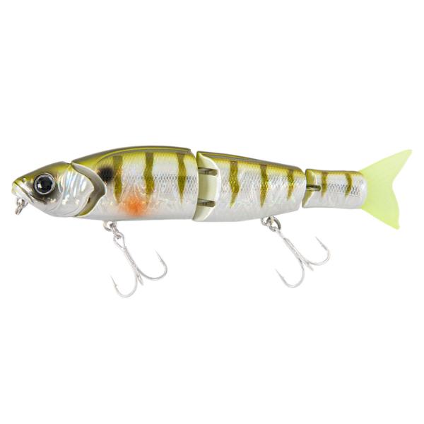 ファルケン R  【仕様】尾びれは取り外しが可能。「FALKEN R ベイト スペアテール(別売)」で好きなカラーにカスタマイズできます。 ●カラー:ブルーギル ●サイズ:150 ●全長:150mm ●自重:31g ●フック:ファルケン R...