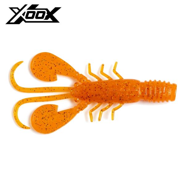 XOOX  ●カラー:キラメキオレンジ ●サイズ:1.8インチ ●全長（インチ）:1.8インチ ●入数:6本 ●推奨フックサイズ:#6〜#4 ●ブランド:XOOX/エックスオーエックス ●代表対象魚:根魚 ●代表対象魚（詳細）:キジハタ カ...