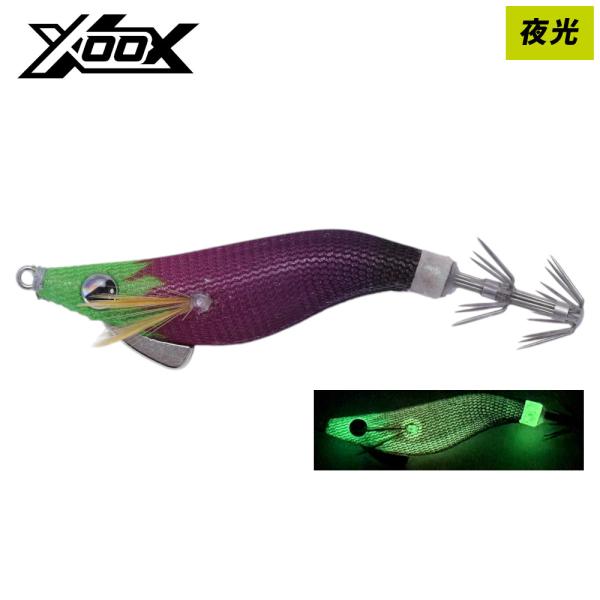 XOOX  ・特注GROOVYφ5mm目玉(1.8号) ●カラー:フレッシュナス ●サイズ:1.8号 ●自重:4.5g ●沈下速度:約20秒/m ●ブランド:XOOX/エックスオーエックス ●釣り方、フィールド:船釣り（イカ） ●代表対象魚...