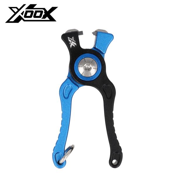 XOOX  ●カラー:ブルーブラック ●サイズ（詳細）1:約 5.6cm×2.8cm ●自重:19g ●素材:アルミ+タングステン ●ブランド:XOOX/エックスオーエックス|コンパクト設計で使いやすい軽量アルミラインカッター。タングステン...