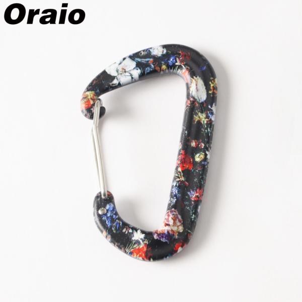 Oraio(オライオ)  【注意事項】※本製品は登山用ではありません。 ●カラー:ライクアフラワー ●サイズ（詳細）1:約 W48×H81mm ●自重:24g ●素材:(フレーム)アルミニウム、(ゲートバー)ステンレス ●破断強度:3kN(...