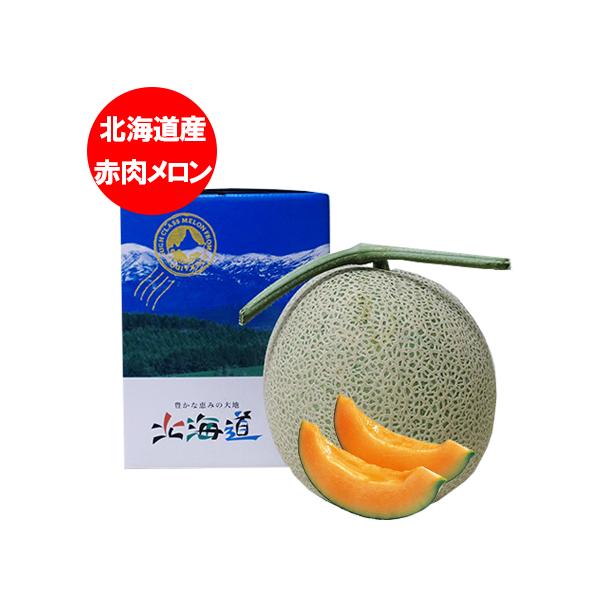 名称：北海道メロン内容量：赤肉メロン 1.5kg〜1.6kg 1玉 化粧箱入 共撰産地：北海道 赤肉メロン ( ようていメロン・らいでんメロン・石狩メロン・北斗メロン・富良野メロン・アサヒメロン の産地例です。)規格・等級：北海道 メロン ...