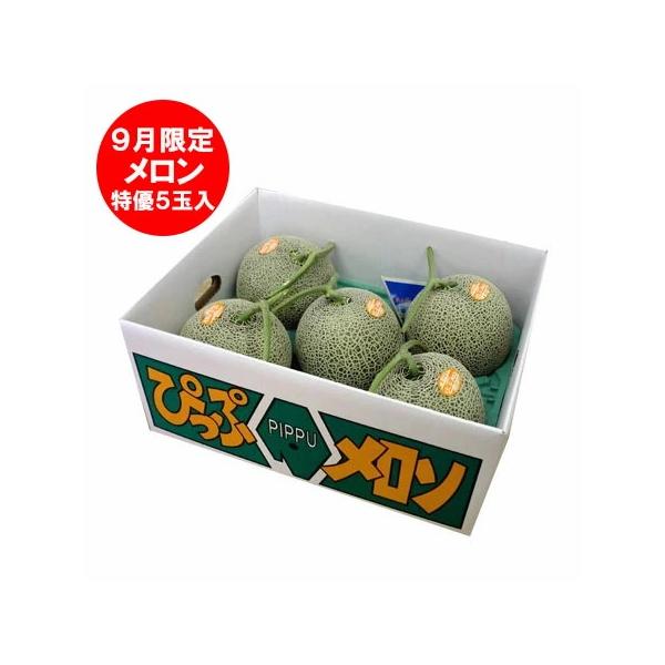 名称：ぴっぷメロン / 比布メロン ( 甘雫 ( あましずく ))内容量：比布 メロン 8kg 5玉 1箱(1ケース)等級・規格：メロン 特優保存方法：メロンを美味しく召し上がって頂く目安・底部が柔らかくなった頃・メロン全体にやや弾力が出た...