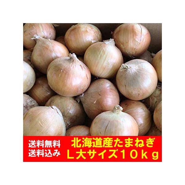 名称：北海道 玉ねぎ 共撰内容量：玉ねぎ 10kg (箱含む総重量)規格：たまねぎ L大サイズ保存方法：玉葱 は、直射日光を避け涼しいところで保管して下さい。産地：北海道 タマネギ 富良野産 もしくは 北見F1配送区分：玉ねぎ 10kg 送...