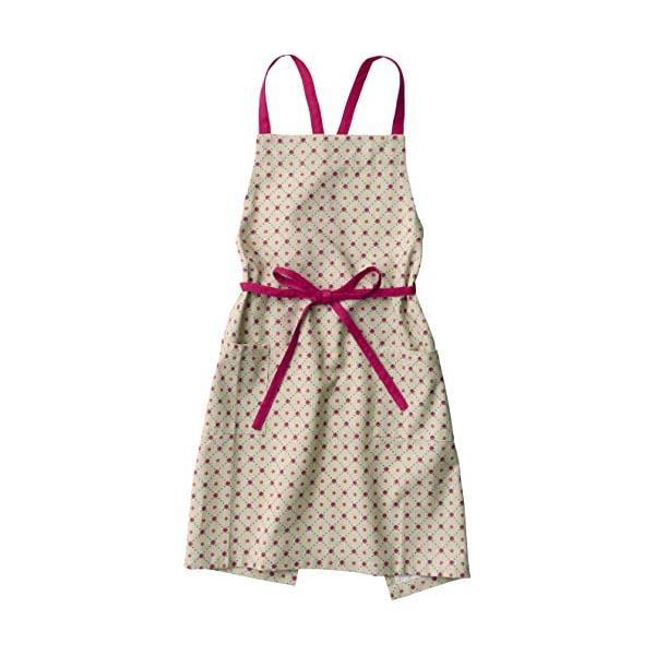 レップ エプロン ポルカ Polka ベージュ 73×84cm●サイズ：丈73×幅84cm●材質：綿100％●洗濯方法：洗濯機の弱水流設定、または弱い手洗い・色：ベージュ・サイズ：73×84cm・素材：コットン・家庭洗い：洗濯機洗い・梱包サ...