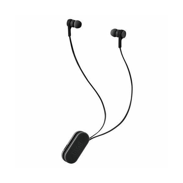 エレコム ELECOM ワイヤレスイヤホン Bluetooth5.0 両耳 コードあり 巻き取り式 クリップ付 スモークブラック コンパクト LBT-HPC17BK