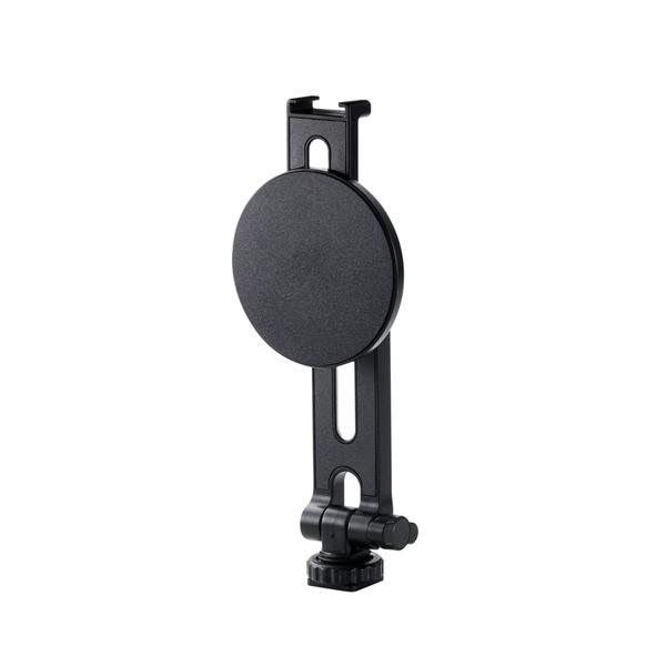 エレコム P-STMCBK カメラアタッチメント スマホ用  マグネット吸着タイプ 360°回転 ブラック写真と動画の同時撮影が可能!磁石の力でスマートフォンをワンタッチで着脱できる、MAGKEEPシリーズのカメラ用マウントです。一眼レフカ...