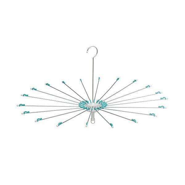 【5個セット】 ツウィンモール 洗濯 物干し アルミ パラソルハンガー グリーン LT-08 GR Lautiar ラティアル