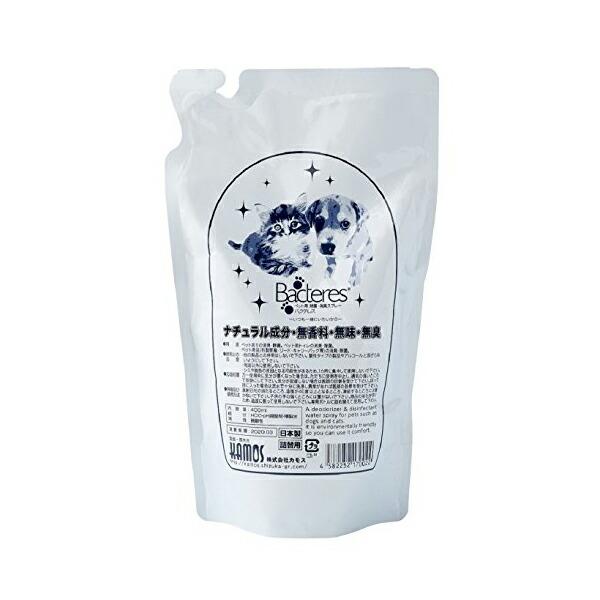 カモス バクテレスペット詰替用400ml 犬 イヌ いぬ ドッグ ドック dog ワンちゃん ※価格は1個のお値段です