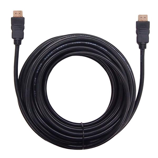 HDMIケーブル 15m HDMIver1.4 金メッキ端子 High Speed HDMI Cable ブラック ハイスピード 4K 3D イーサネット対応 液晶テレビ ブルーレイレコーダー DVDプレーヤー ゲーム機との接続に ☆UL-...