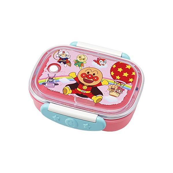 レック LEC アンパンマンロック式おべんとう箱280ml ピンク KK-320