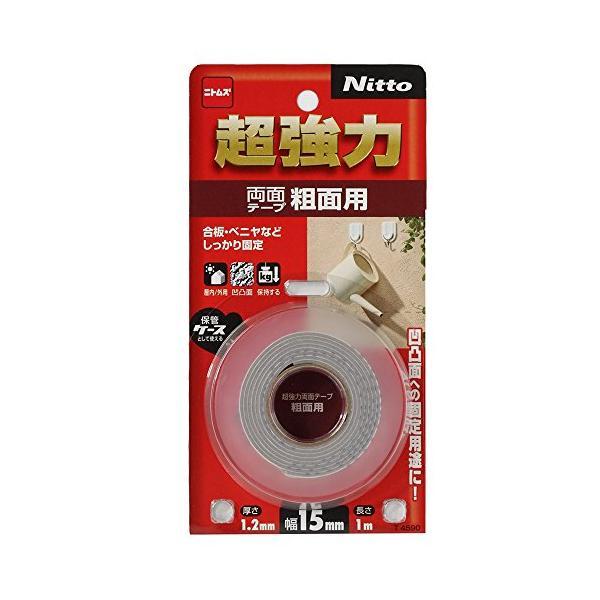 ニトムズ T4590 超強力両面テープ 粗面用 15mm×1M Nitto Nitoms