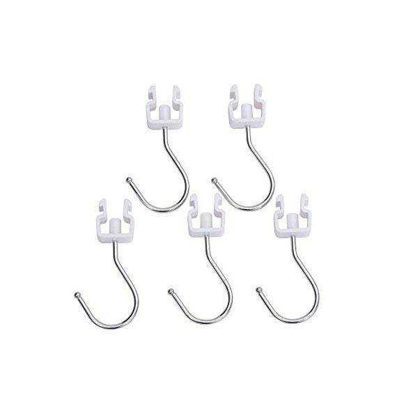 【5個セット】 田窪工業所 フープ棚用フック 5ヶ TKF-S シルバー