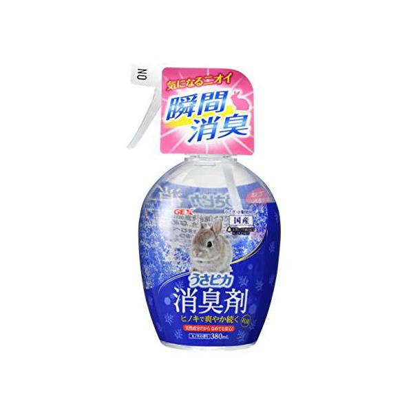 【 送料無料 】 うさピカ消臭剤ヒノキの香り３８０ｍＬ