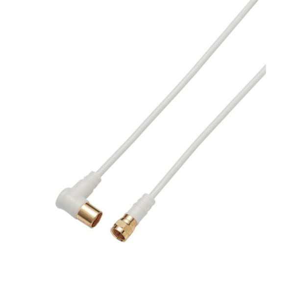 エレコム 2JW5FLS(B) テレビ接続用同軸ケーブル新4K・8K(3224MHz)放送に対応した製品です。地デジ・BS・CSのデジタル放送やケーブルテレビでも使用できます。壁面のテレビ端子とテレビ、レコーダー、テレビチューナー付パソコン...