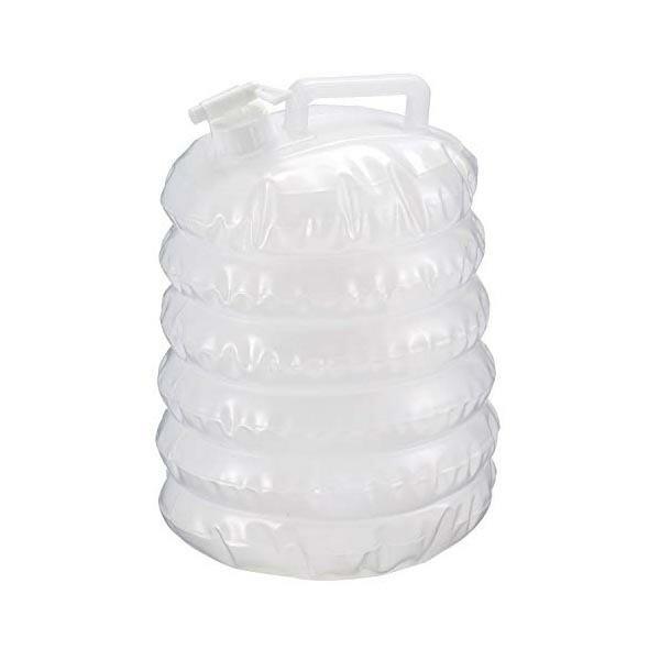 ベストコ Bestco ウォータータンク クリア 10L アコーディオン 給水 たためる ND-9082