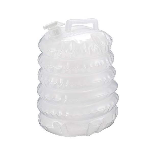 ベストコ Bestco ウォータータンク クリア 15L アコーディオン 給水 たためる ND-9083