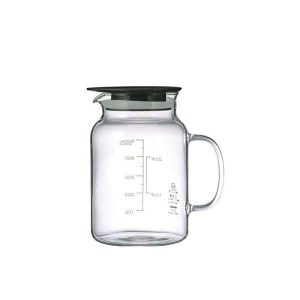 【3個セット】 HARIO ハリオ お酢 保存容器 ビネガーズフルーツポット 500ml ブラック 日本製 VFP-500-B 1個入 容器 カフェ 計量 ドリンク プレゼント 食洗機対応 メモリ付き ビネガーズ お洒落 かわいい ジュース...