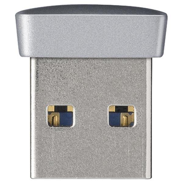 バッファロー RUF3-PS64G-SV USB3.0対応 マイクロUSBメモリー 64GB シルバー USBフラッシュ 汎用タイプ BUFFALO