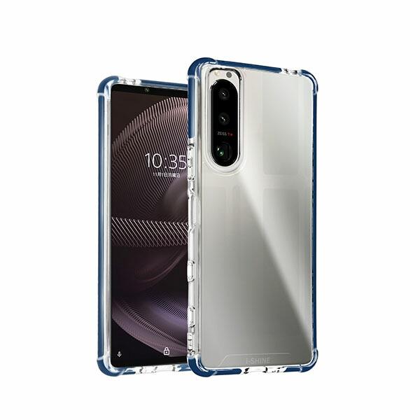 shizukawill Xperia 5 III ケース カバー i-Shine クリアケース SOX5M3HI2DB