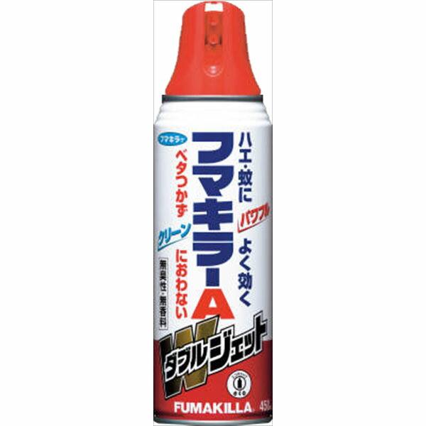 【30個セット】 フマキラーAダブルジェット450ML フマキラー 殺虫剤・ハエ・蚊※この商品は配送会社の都合により、北海道・沖縄・離島にはお届けできません。ご注文が確認された場合、キャンセルさせて頂く可能性がございますのであらかじめご了承...