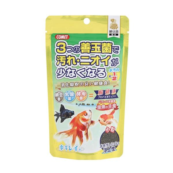 【3個セット】 イトスイ コメット 金魚の主食 納豆菌 小粒 90g3つの善玉菌の力で臭い・汚れが少なくなる、金魚のバランス栄養食小粒納豆菌に加え、新たに乳酸菌と酵母菌を配合。この3つの善玉菌の力で金魚の腸内細菌のバランスを整え、水の汚れや...