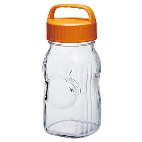 【5個セット】 東洋佐々木ガラス ポット OR 1500ml●キレが良い注ぎ口、握りやすい形状で注ぎやすい保存びんですドアポケットですっきり収納でき、フルーツシロップの保存に最適です漬物容器としても