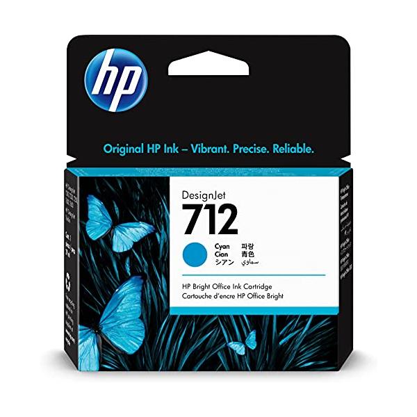 【2個セット】 HP 3ED67A 712 シアン 29ml 純正インクカートリッジ ( ) DesignJet T650 T630 T230 T210 ＆