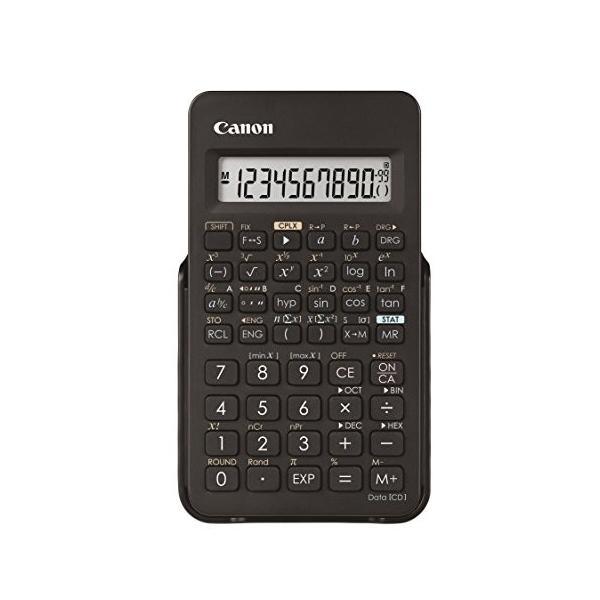 CANON 関数電卓 F-605G 仮数10桁、指数2桁 関数機能 ( 154種類 ) 、四則定数計算、統計計算、分数計算、ハードカバー付