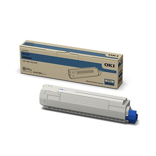 沖データ MC852dn用トナーカートリッジ シアン ( ISO IEC19798準拠データA4片面印刷時 約4000枚印刷可能 )