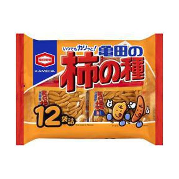 【発売日：2023年10月17日】柿の種とピーナッツの絶妙なバランスがたまらない美味しさみんなで食べよう。１２袋詰の柿の種