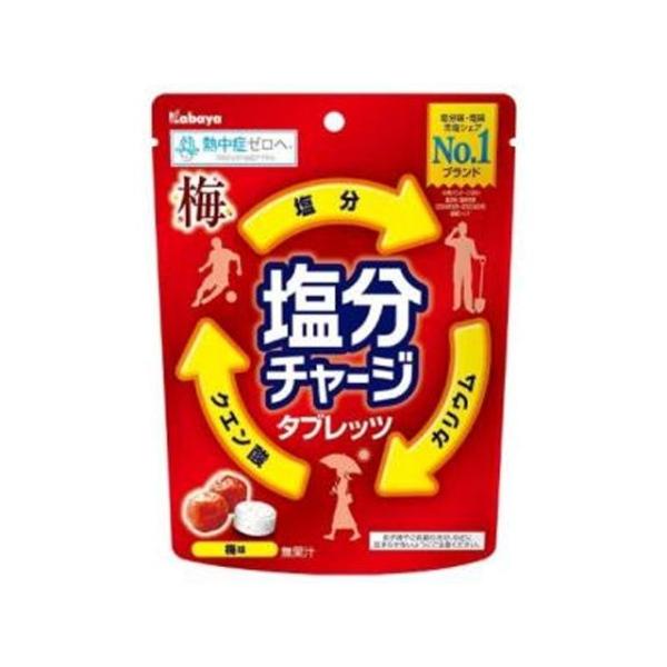 【発売日：2026年03月18日】塩分市場No.1のタブレット菓子。いつでも手軽においしく塩分補給でき、ほんのり甘酸っぱい「梅味」です。