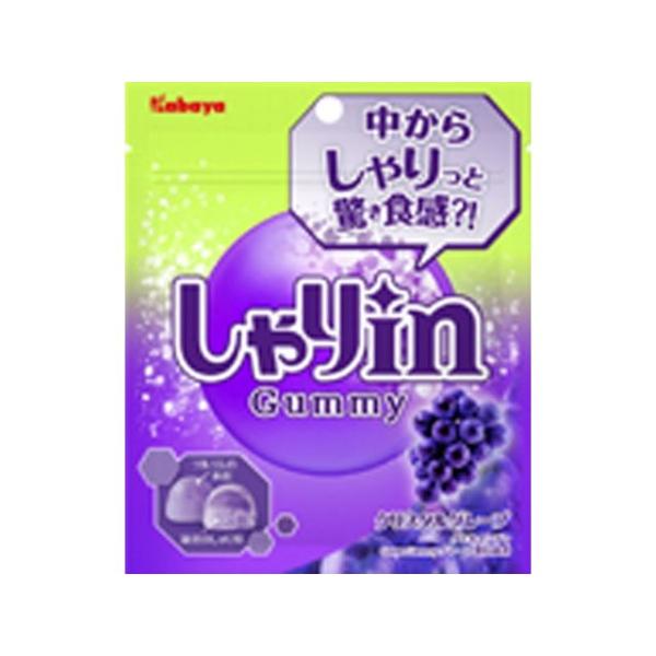 【発売日：2026年03月04日】見た目とのギャップに驚く、中だけしゃりしゃりの新食感グミ見た目とのギャップに驚くこと間違いなしの、中だけしゃりしゃりの新食感グミに、王道のグレープフレーバーが新登場。