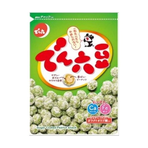【発売日：2025年07月11日】香ばしいピーナッツと優しい甘さのサクサク食感の豆菓子”一粒食べたらやめられない”でん六豆はおなかに嬉しいオリゴ糖入り。カルシウム＋鉄分たっぷりの体にやさしい豆菓子です。